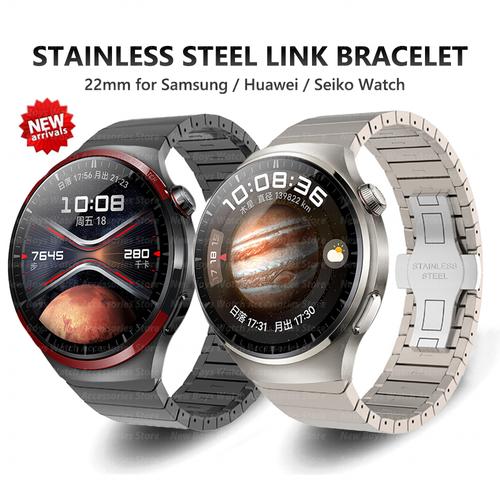 Promo Tali Strap Rantai Stainless Luxury Smartwatch Huawei Watch GT 5 4 ...
