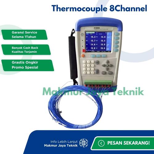 Jual Thermocouple 8 Channel Applent AT4808 Temperature Data Logger ...