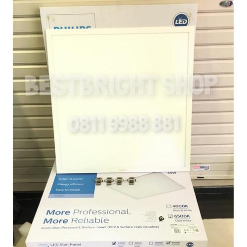 Jual PHILIPS LEDPanel RC091V LED36S PSU 40W W60L60G2 MR PVC GYPSUM - Putih - Jakarta Pusat ...