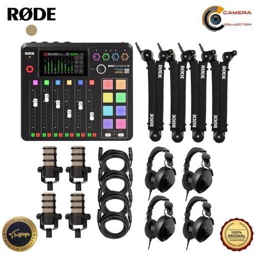 Jual RODE RODECaster Pro II Podcast QUARTET Integrated Audio Production ...