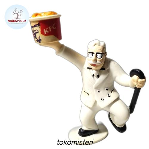 Jual Maskot Kolonel Colonel Sanders Hold Pegang Buket Bucket Chicken ...