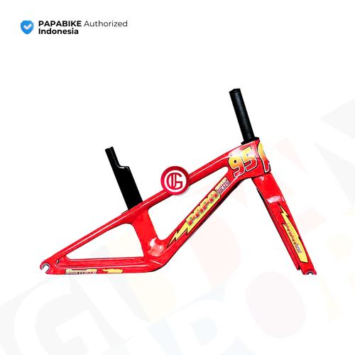 Promo PAPABIKE STORM PRO CARBON FRAME SPECIAL COLOR - Balance Bike ...