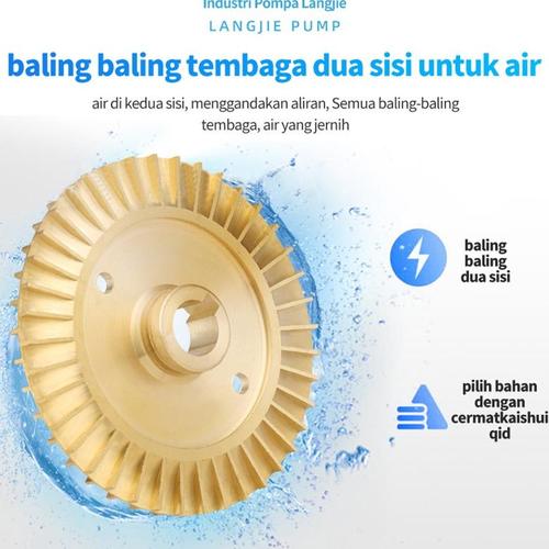 Jual Pompa Booster Tekanan Air 100W-300W Mesin Pompa Air Otomatis/Pompa Booster Baja Tahan Karat ...