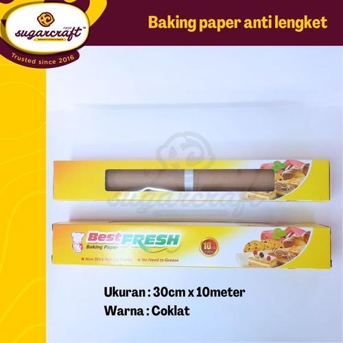 Promo Baking paper Best Fresh 30cm*10m warna coklat - Jakarta Barat ...
