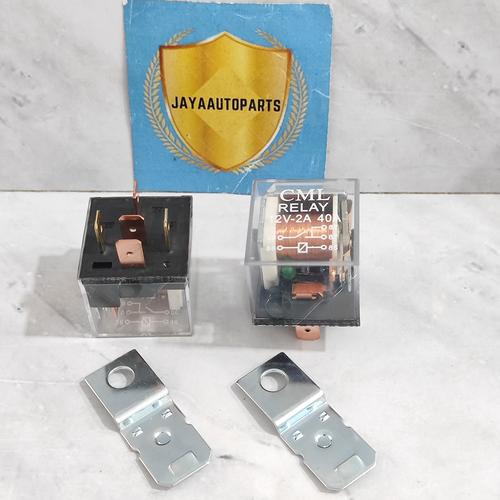 Jual Relay Transparan Kaki 5 12Volt 40 Ampre Untuk Mobil Dan Motor ...