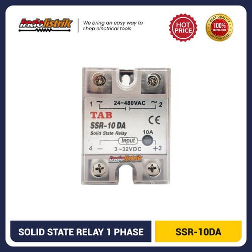 Promo Solid State Relay 1 Phase SSR-10DA TAB - 1 Phase DC-AC 10 Ampere - Jakarta Pusat ...