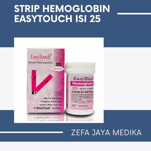Jual Easytouch Strip Hemoglobin isi 25 / Strip Hemoglobin ET - Kota ...