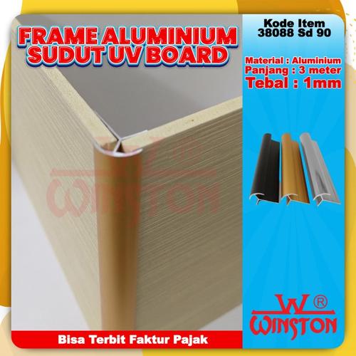 Jual FRAME CB Siku Sudut Joint Corner CB Bracket Frame Alumunium GOLD ...