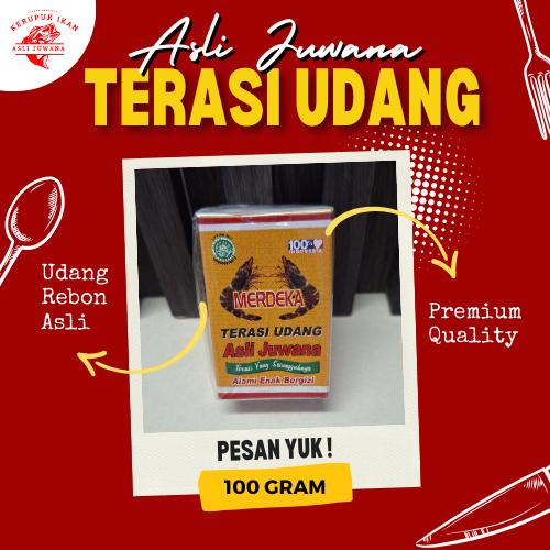 Jual Terasi Udang Rebon Asli "Selok Jaya" Khas Juwana Pati 100 gram ...