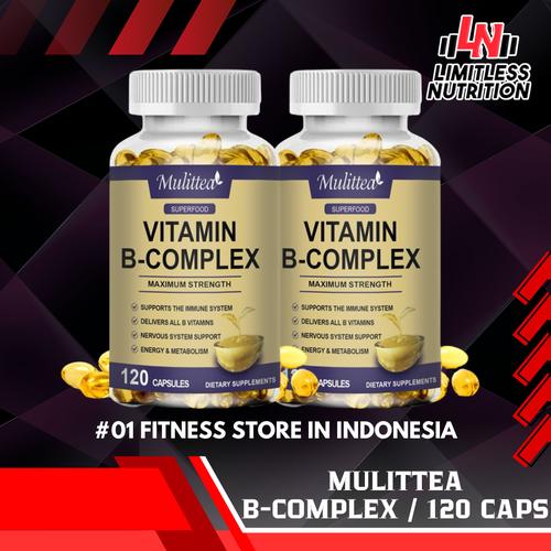 Promo Vitamin B Complex B12 Folic Acid Biotin - 120 Capsule - Kab. Badung - LIMITLESS NUTRITION ...