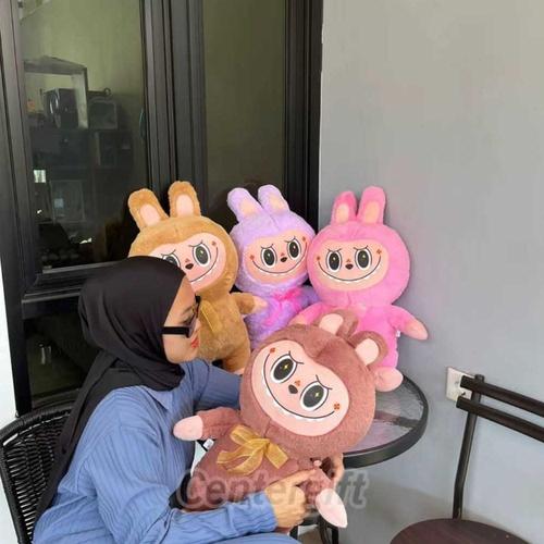 Jual Boneka Labubu Ukuran 40 Cm Berlebel Sni Labubu The Monsters ...