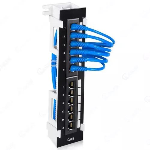 Jual Networking Wall Mount Rack Mount 10inch 1U/Patch Panel 12 Port ...