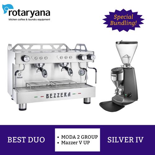 Jual Best Duo Bezzera Moda 2 Group + Mazzer Super Jolly V UP Paket ...
