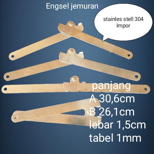 Jual Engsel penyangga penahan jemuran - B 26,1cm - Kota Tangerang ...