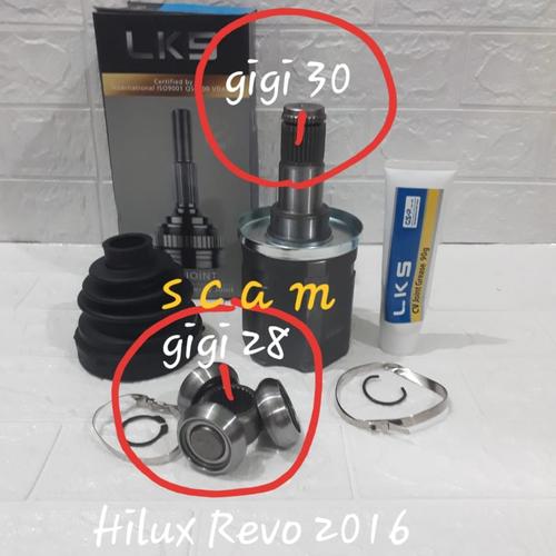 Jual Cv Joint Dalam As Tarik Dalam As Kopel As Roda Depan Dalam Toyota Hilux Revo 2016 on ...