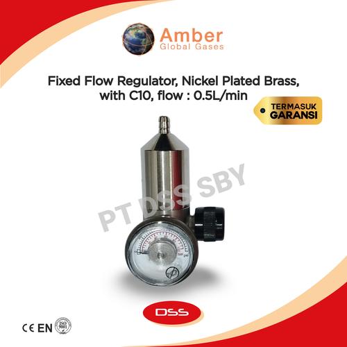 Jual Fixed Flow Regulator - Nickel Plated Brass, with C10, flow 0.5L/min - Kota Surabaya - PT ...