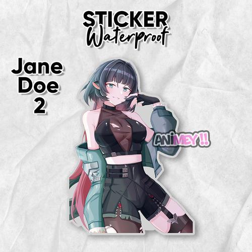 Jual Stiker Jane Doe Zenless Zone Zero / Sticker Anime Waterproof - 1 ...