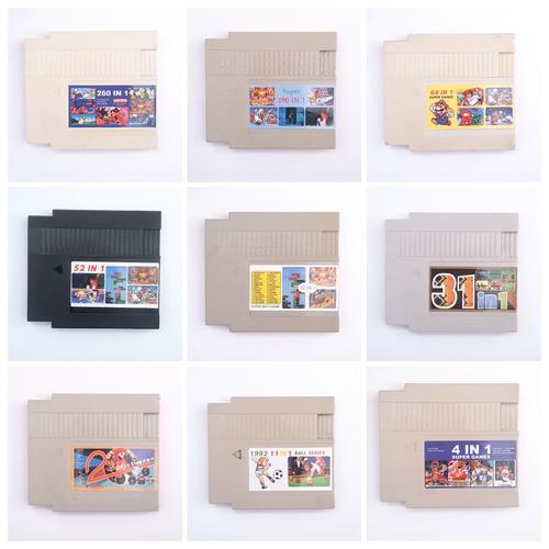 Jual Kaset Nintendo NES Game Jadul Multi in 1 Contra Mario Spica Zelda ...
