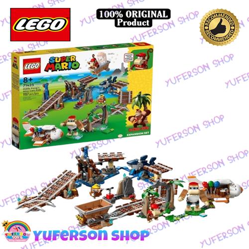 Jual LEGO Super Mario Diddy Kong's Mine Cart Ride Expansion Set 71425 ...