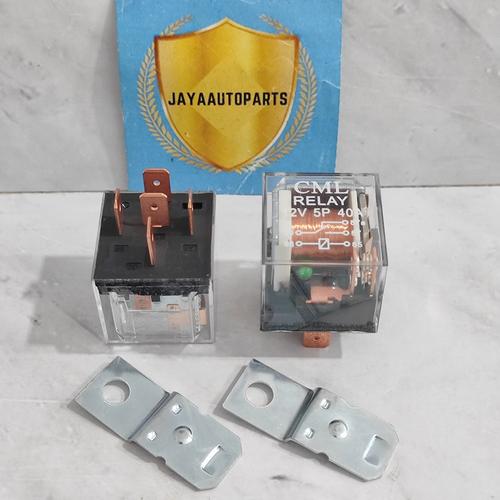 Jual Relay Transparan Kaki 5 12 Volt 40 Ampere Pemutus 87A Motor Mobil ...