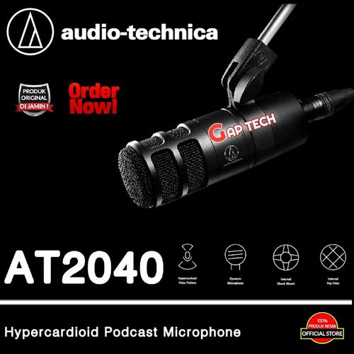 Jual Audio Technica AT2040 / AT 2040 Hypercardioid Dynamic Microphone ...