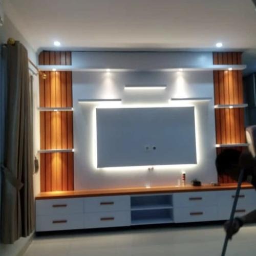 Jual backdrop tv minimalis custome - Kota Bekasi - interior disign ...