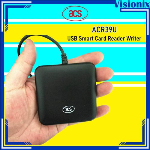 Jual ACR39U-U1 ACS Smart Card Contact Reader Writer ACR39U RFID USB ...