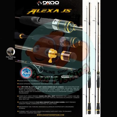Jual Joran Spinning Daido Alexa JS - 180MH 7-15lb - Jakarta Barat - Shan- Fishing | Tokopedia