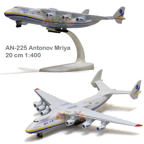 Jual Diecast Pesawat AN-225 Antonov Mriya 20 cm 1:400 - Antonov AN225 ...