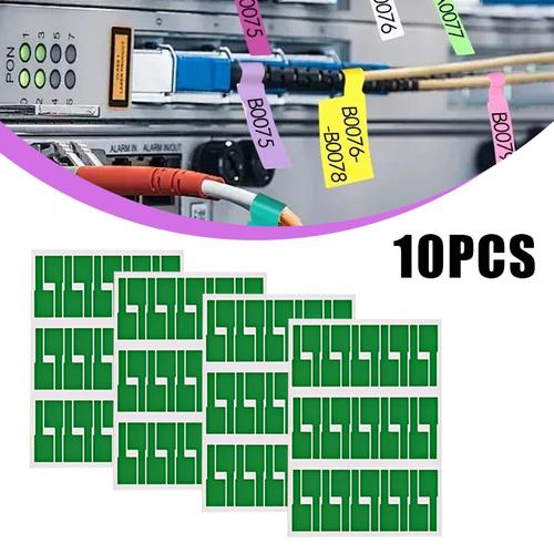 Jual Label Penanda Kabel Cable Label Air Stiker Label Kabel Jaringan ...