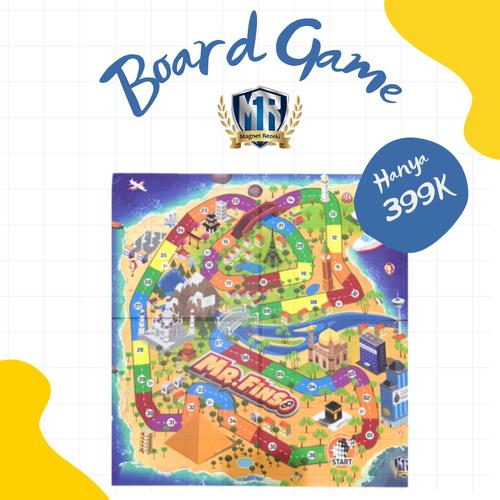 Jual Board Game Syariah Mr FInso Board game berkah papan permainan ...