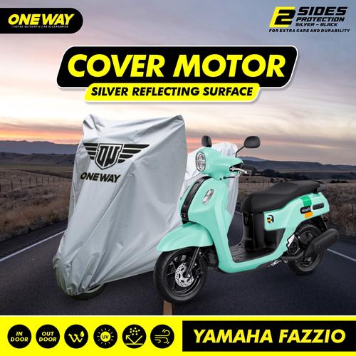 Promo Sarung Cover Motor ONEWAY Silver Fazzio, Filano Waterproof Anti ...