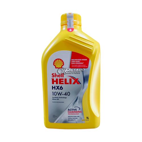 Jual Oli Shell Helix HX6 10W-40 API SP,SN Plus, SN - 1 l - Jakarta ...