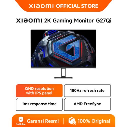 Promo Xiaomi Gaming Monitor G27Qi 2K | Panel LCD IPS cepat | Refresh ...