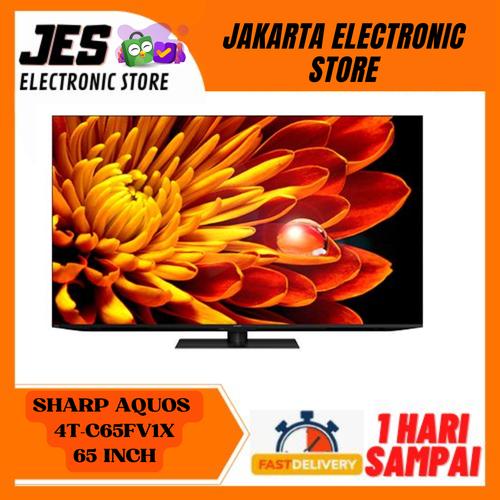 Promo SHARP AQUOS XLED MINI LED GOOGLE TV 65 inchi 4T-C65FV1X 65FV1X ...
