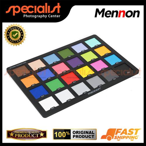 Jual Mennon Colour Checker Colour Test Chart For Colour Rendition 8x6 ...