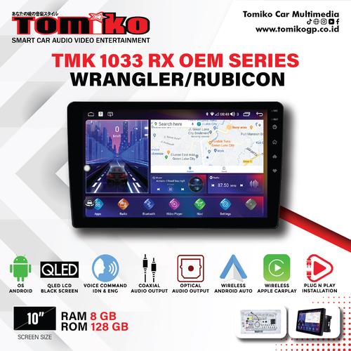 Promo Tomiko Head UNit Android TMK 1033 RX OEM Series for Jeep Wrangler/Rubicon - Floating Cicil ...