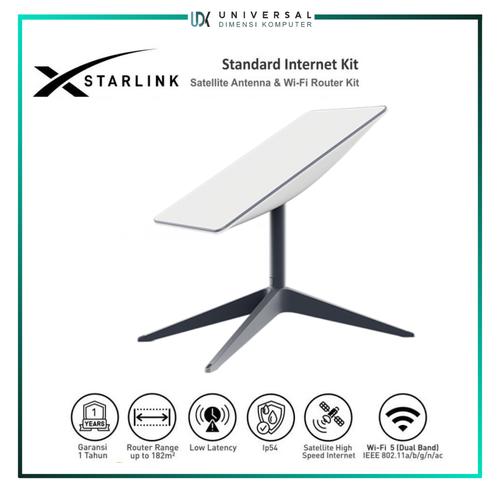 Jual Starlink Standard Kit AC Dual Wifi System Router Kit - KIT ONLY ...