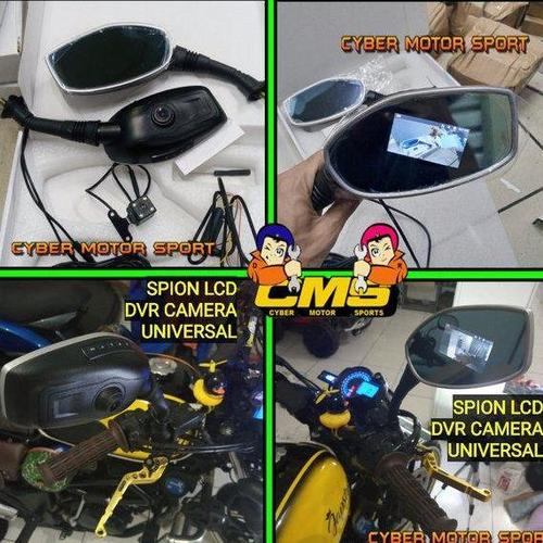 Jual Cctv DVR Spion motor rekam depan belakang waterproof. dash cam ...