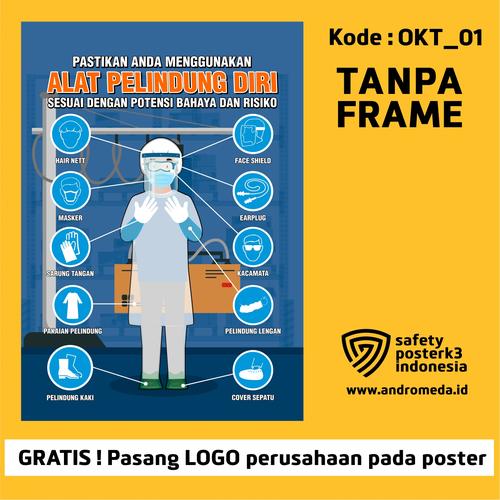 Jual Safety Poster K3 : Gunakan APD Sesuai Dengan Bahaya dan Risiko ...