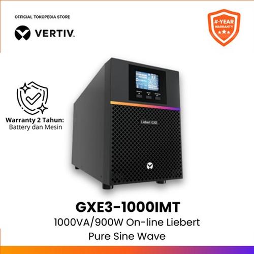 Promo UPS Vertiv 1000VA/900W On-line Liebert GXE3-1000IMT Cicil 0% 3x - Jakarta Utara - Vertiv ...