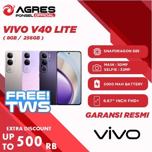 Promo Vivo V40 Lite 8/256GB Garansi Resmi Vivo Indonesia - Black Cicil ...