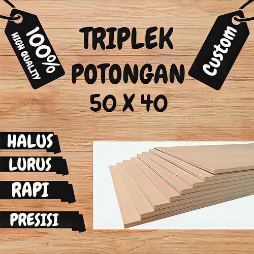 Jual Triplek/Multiplek Potongan Ukuran 50 x 40 Tebal 3mm/5mm/9mm/12mm ...