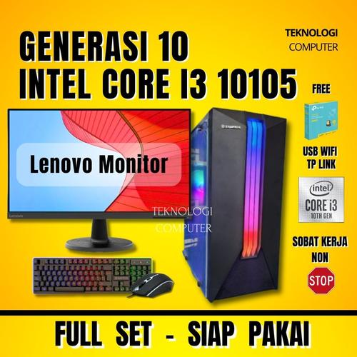 Jual Core i3 10100 ‖ Gen 10 ‖ Full Set ‖ PC Rakitan ‖ Komputer CPU ...