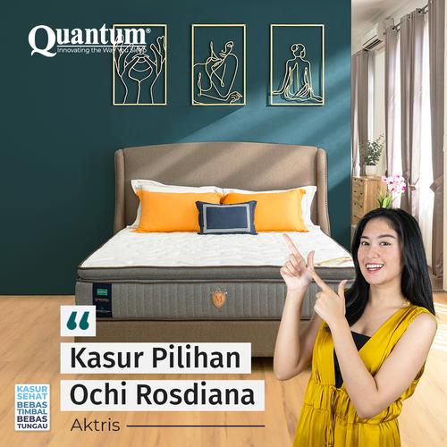 Promo Quantum Springbed Maxwell Halton Greentea Latex - Full Set, 120 x 200 Cicil 0% 3x - Kab ...