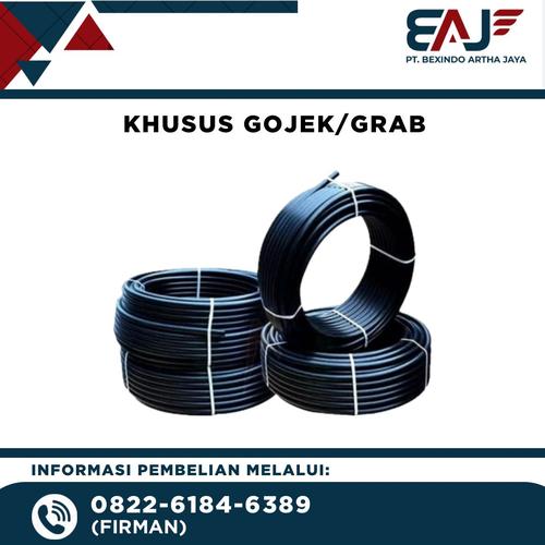 Jual Pipa PE Hitam 3/4 Inch Eceran / Selang HDPE 3/4" Selang PDAM 3/4 ...