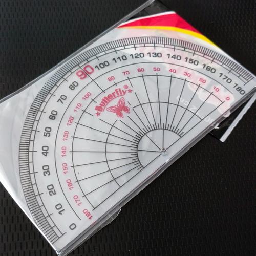 Jual Busur Mika Butterfly Diameter 180 Derajat 12 cm - Kab. Malang ...