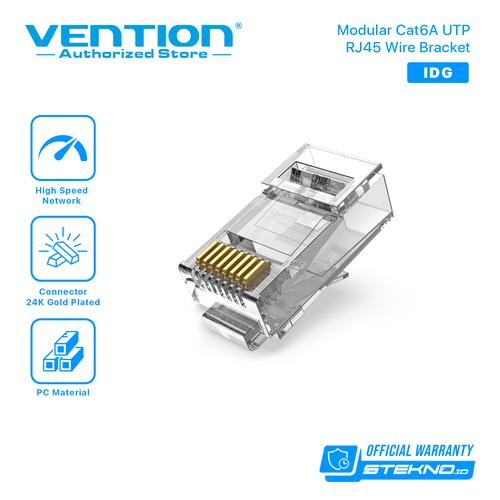 Promo Vention Konektor RJ45 Cat6 7 6A 5e UTP FTP Modular Ethernet ...