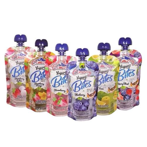 Jual CIMORY Yogurt Bites With Nata De Coco Pouch Varian Rasa 120gr x 24 ...
