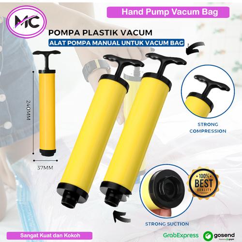 Jual Pompa Vakum Manual Untuk Baju Hand Vacuum Pump Bag Pakaian ...